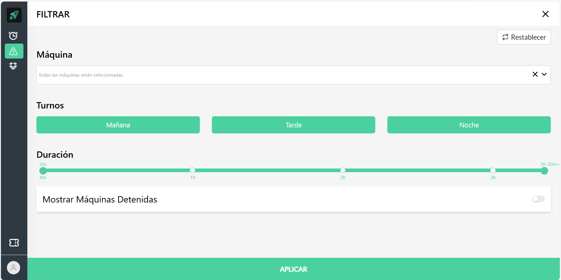 Anotación de paros por tablet o móvil – Pulsar